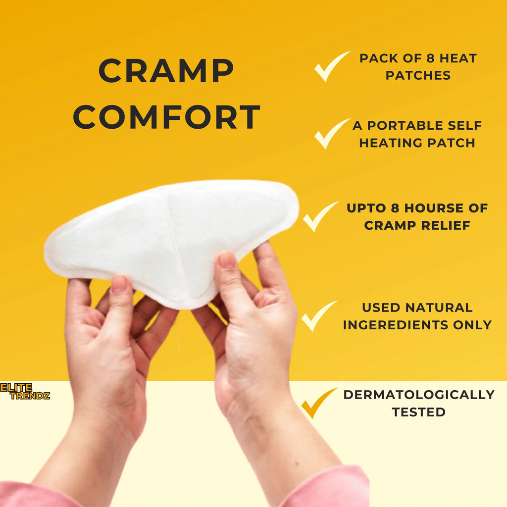 ELITEPRO™ MENSTRUAL HEAT CRAMP COMFORT PATCHES – Elite Group India